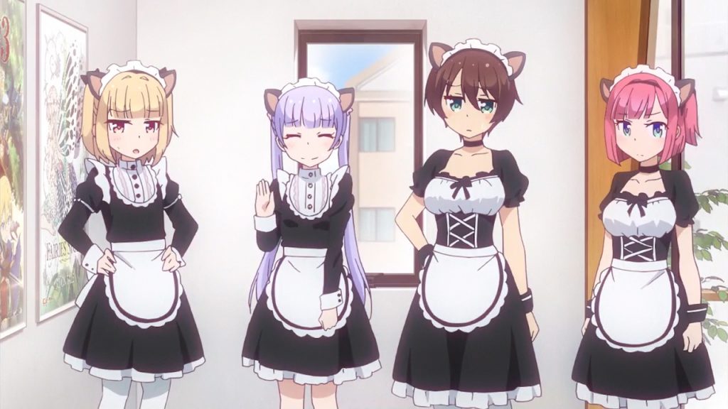 New Game!! - Episode 8 - Maid Cafe Fun and Interns' First Week ...