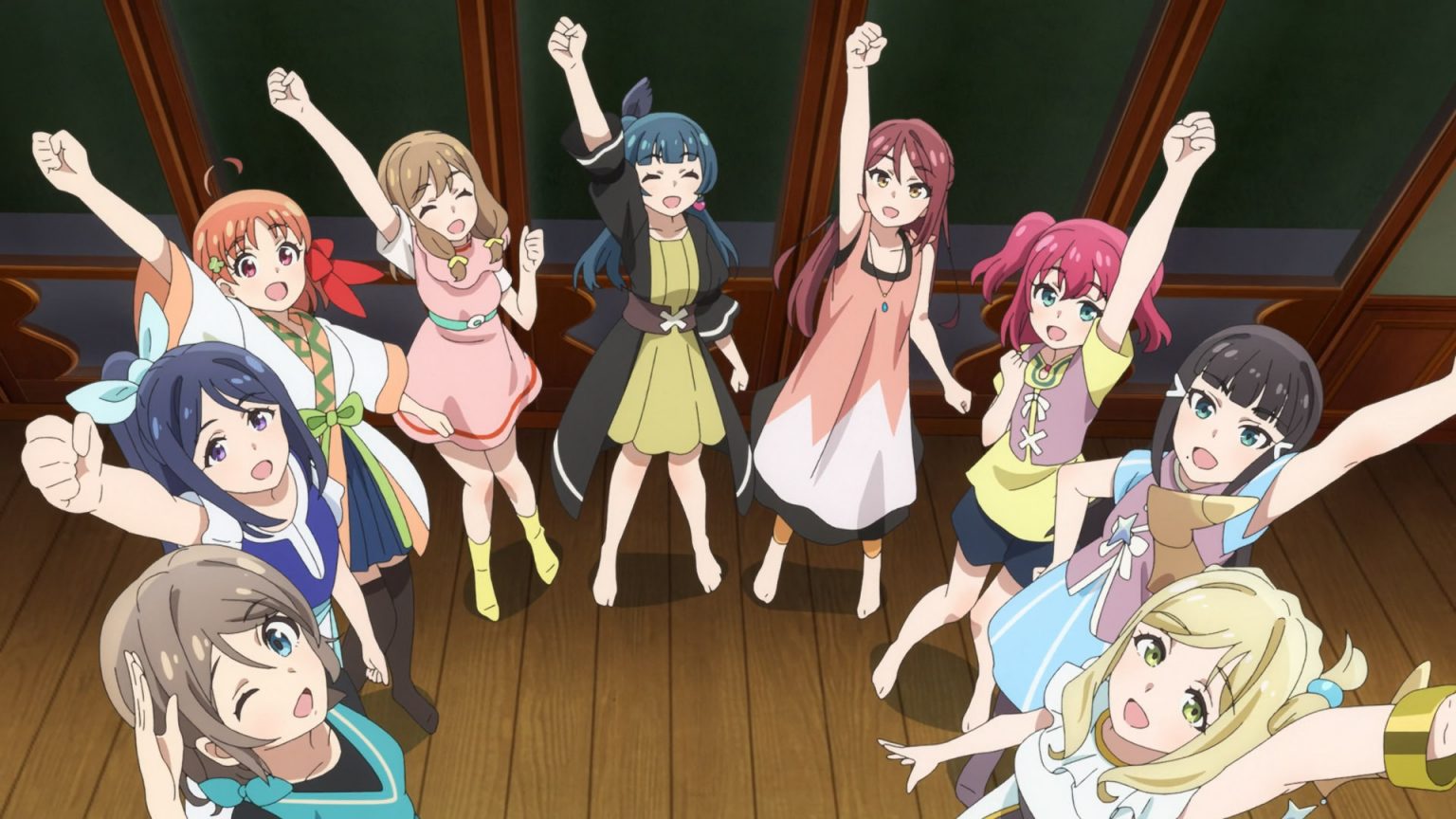 Genjitsu no Yohane – Episode 7 - Yohane's First Girls' Night Outing ...