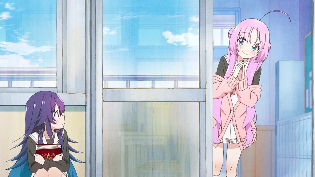 Hoshikuzu Telepath - Episode 1 - A Very Introverted Girl meets Alien ...