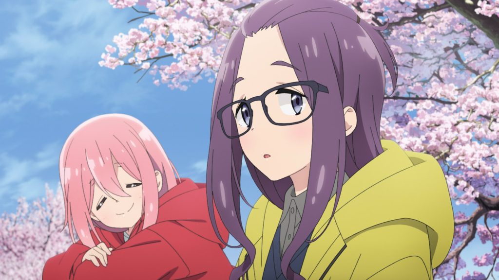 Yuru Camp 3- Episode 10 - Chikuwa, Hanami, Trains, and Sakura Camping ...